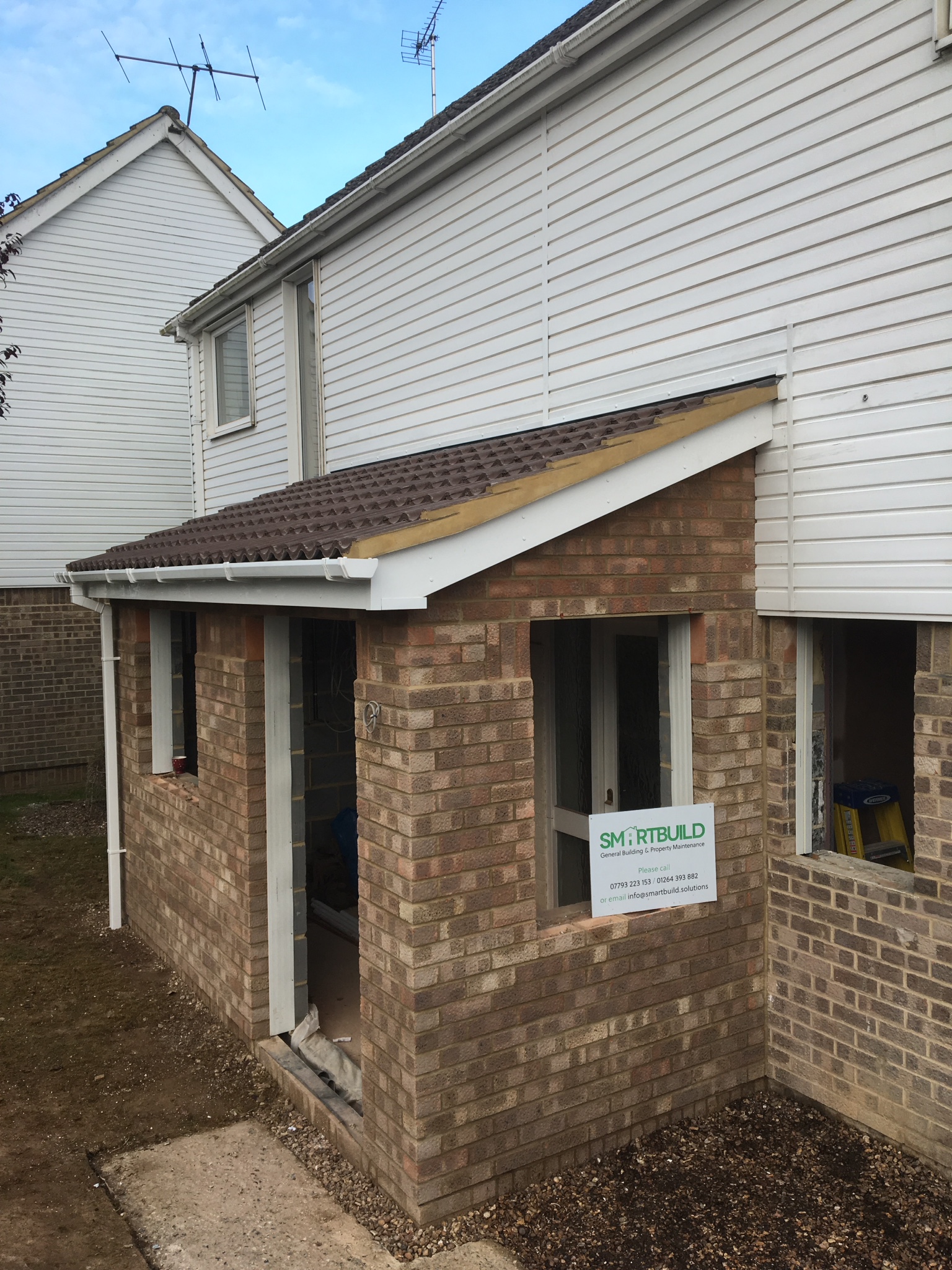 Porch extension – Smartbuild